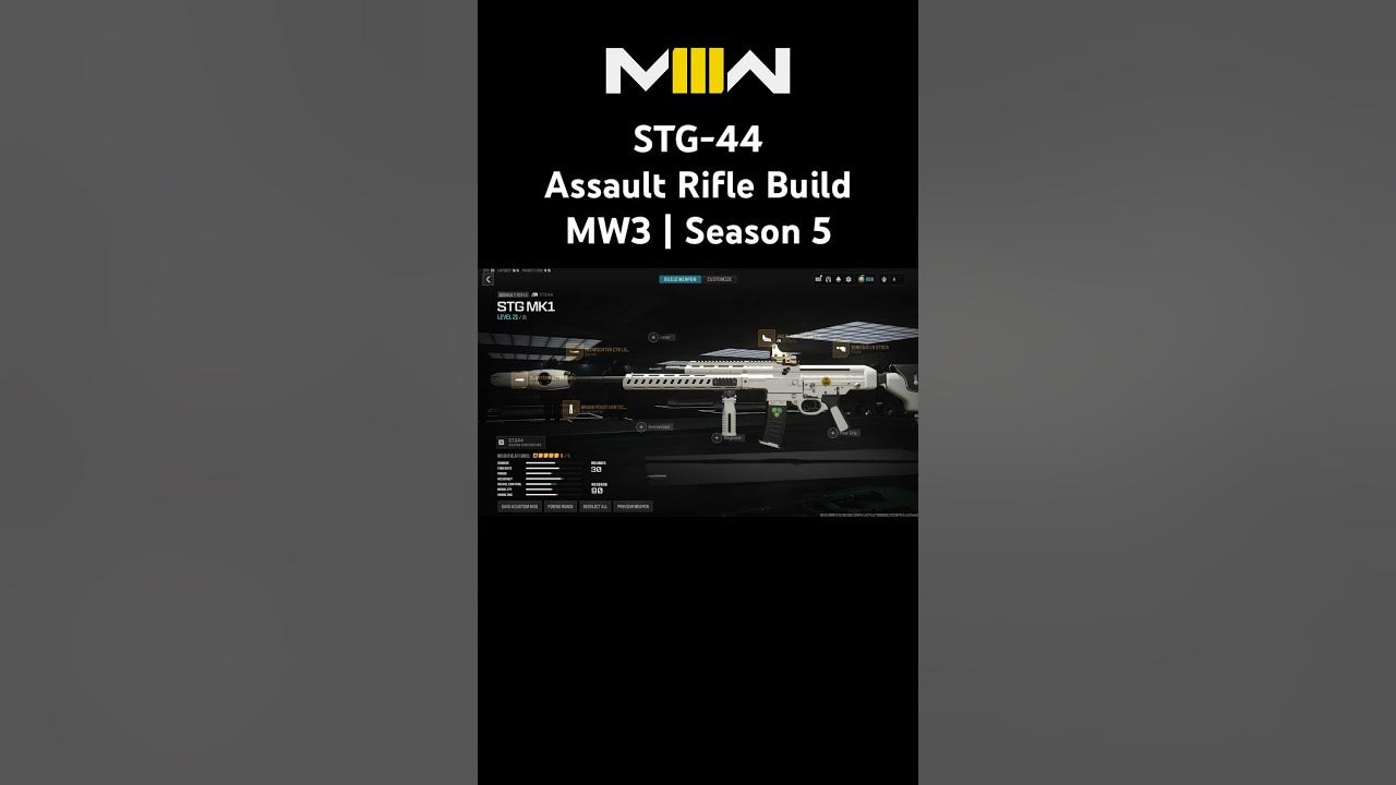 STG-44 - Assault Rifle Build - MW3 | Season 5 #mw3 #callofduty #cod # ...