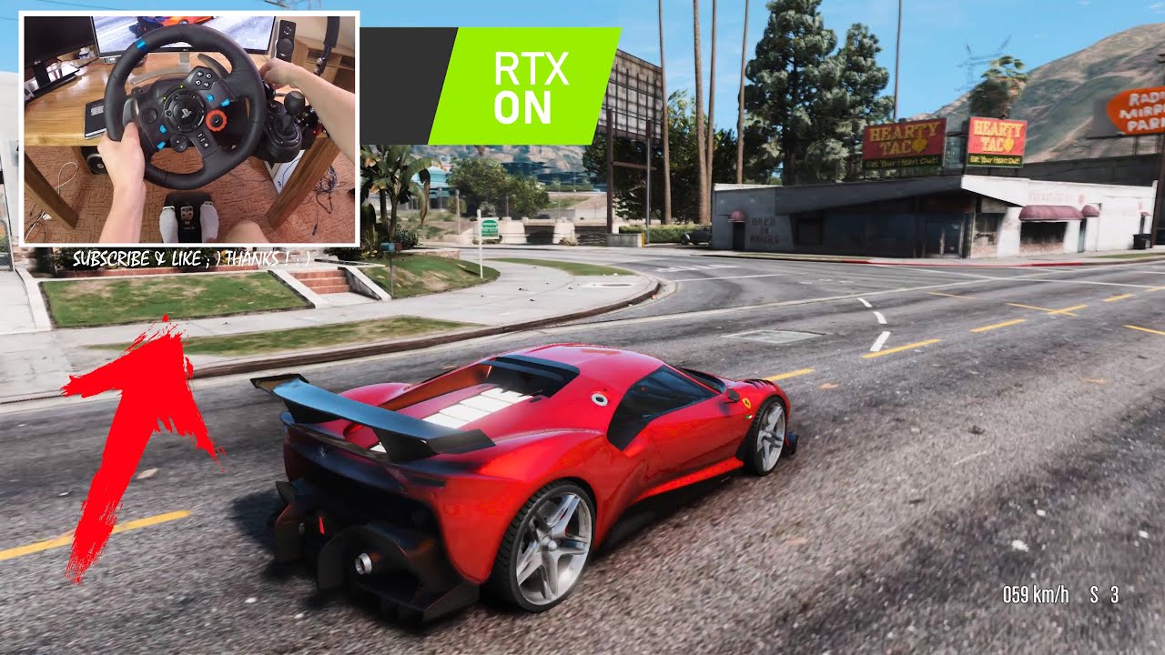 Ferrari P80/C - GTA V | Logitech G29 🔥 Ray Tracing mod ! - YouTube