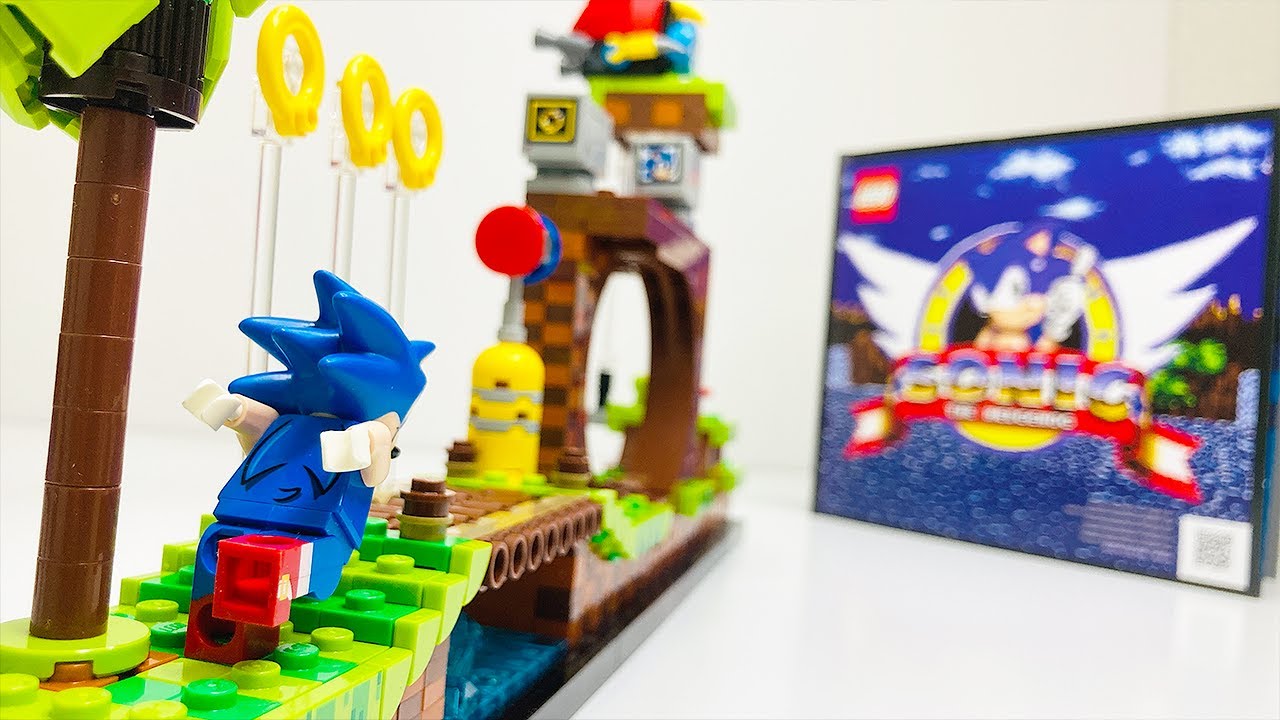LEGO] SONIC Dash 🌊 Fast-Paced Stop Motion Animation! 🔥 - YouTube