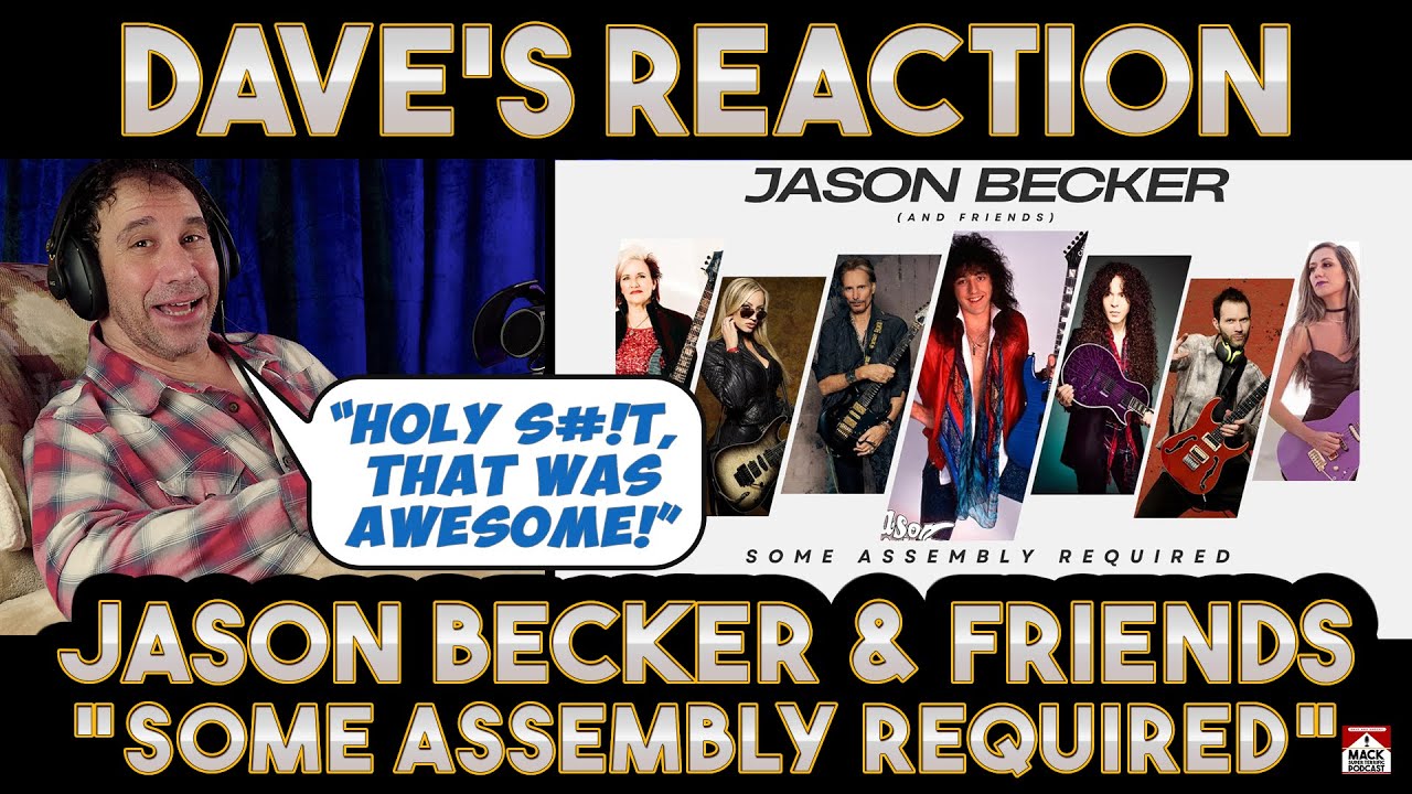 Dave's Reaction: Jason Becker & Friends — Some Assembly Required - YouTube