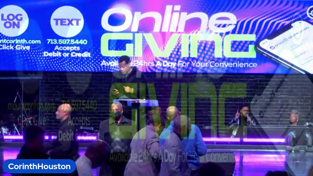 Corinth Houston Sunday Service 1-14-24 - YouTube