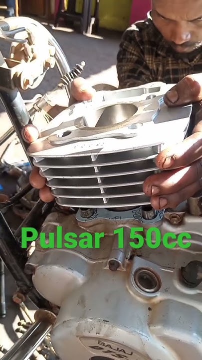 #Pulsar 150cc block piston fit ho raha hai life se jarur karna subscribe jarur karna bhai 🙏🏻👍🏻 ...
