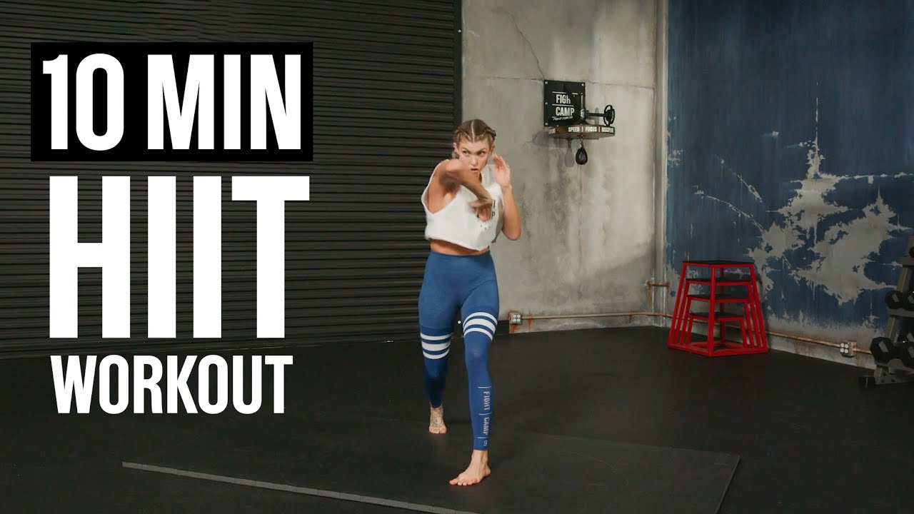 10-Minute HIIT MMA Workout: High-Intensity Moves for Fat Burning - YouTube