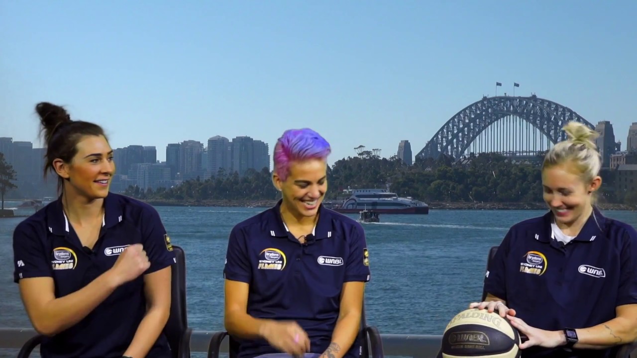 Flames Interviews Alex Bunton, Amanda Johnson and Brittany Smart - YouTube