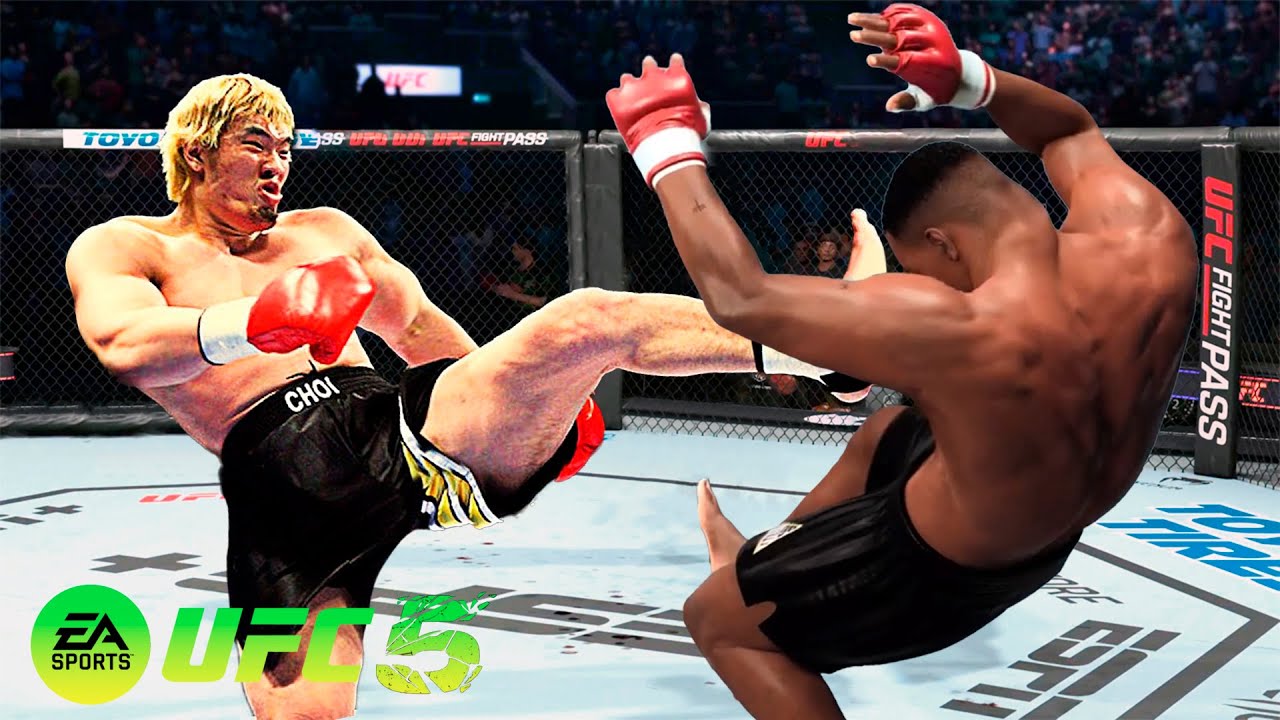 UFC5 Mike Tyson vs hong Man Choi EA Sports UFC 5 PS5 - YouTube