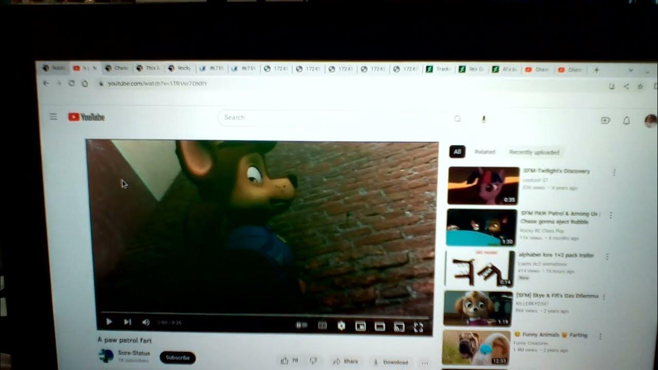 Sfm Paw Patrol Rubble Farting Youtube