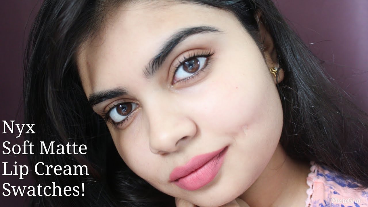 Nyx Soft Matte Lip Cream Swatches|NYX lip cream in Cannes, Antwerp ...