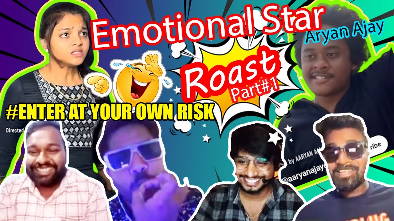 Emotional Star Aryan Ajay Roast Part-2 Aryan Ajay troll Dabba Roast - YouTube