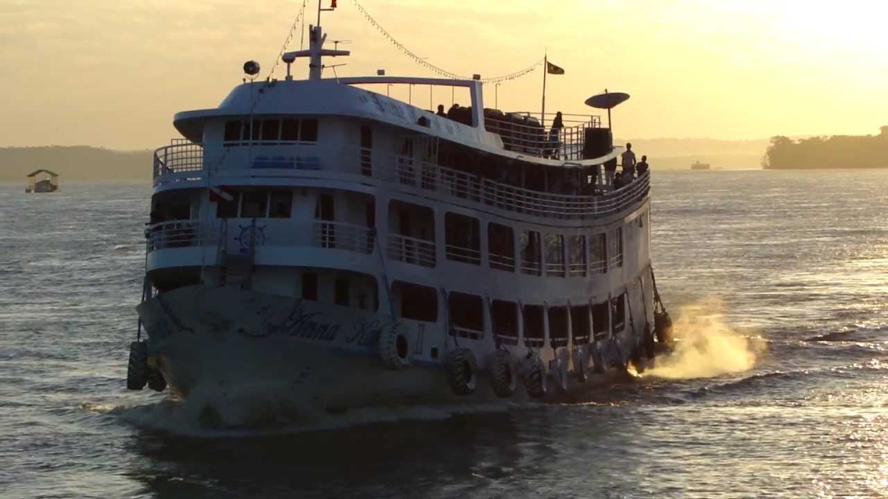 BARCO RECREIO NO RIO SOLIMÕES- AMAZÔNIA - YouTube