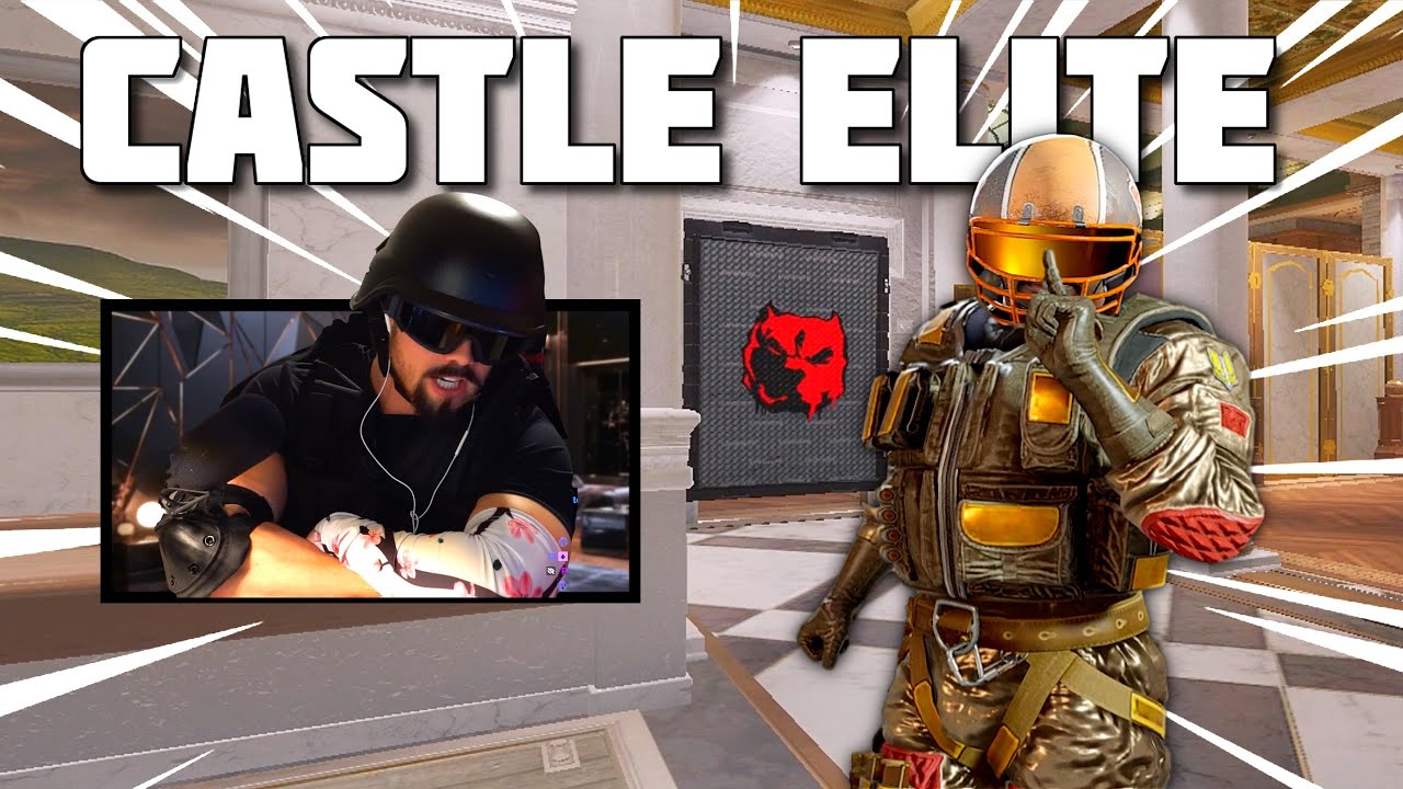 THE NEW CASTLE ELITE SKIN in SIEGE (Twin Shells) - YouTube
