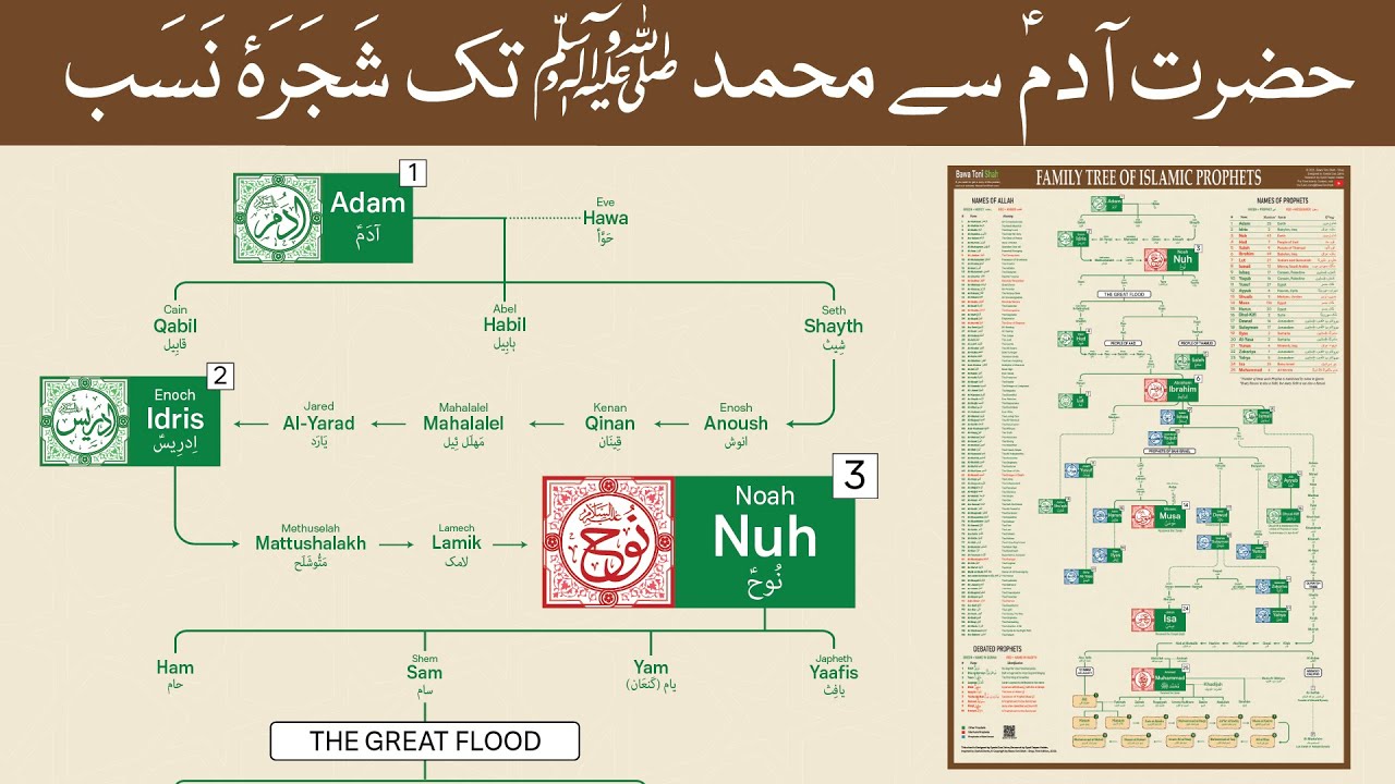 Prophet Muhammad ﷺ to Adam (AS) - YouTube