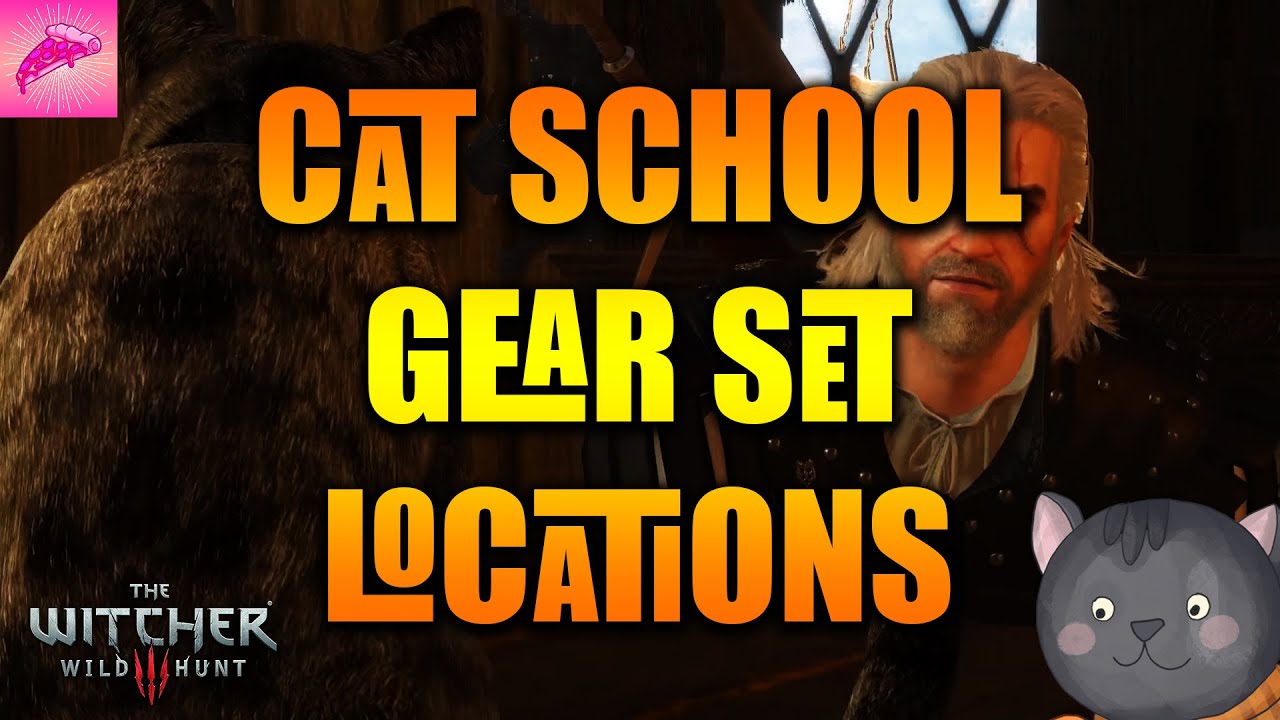 Where to Get Full Cat School Gear Set - Witcher 3: Wild Hunt - YouTube