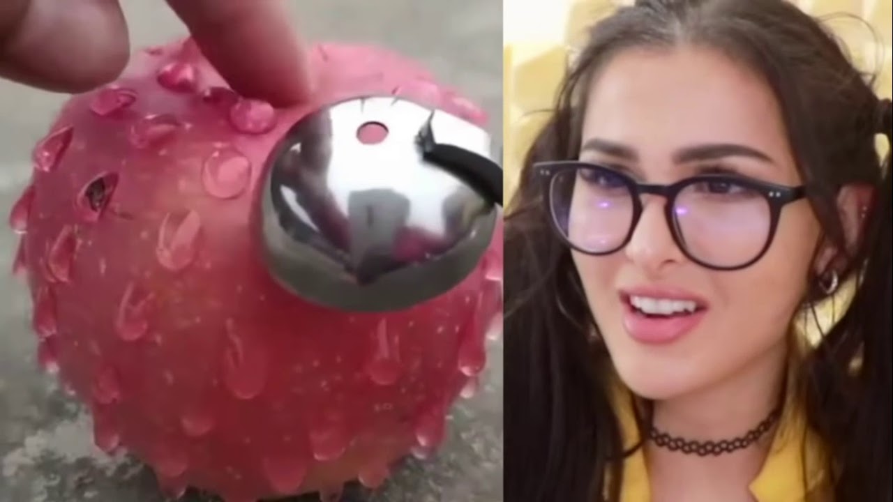 Try Not To Say WOW Challenge IMPOSSIBLE YouTube 2020 SSSniperwolf Reaction video (Not mine ...