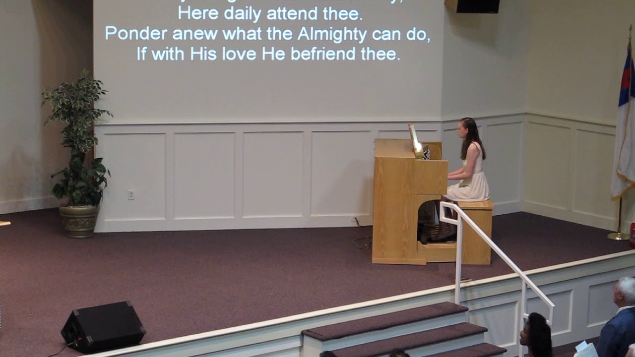 Rachel Booz - Organ (August 2014) - YouTube