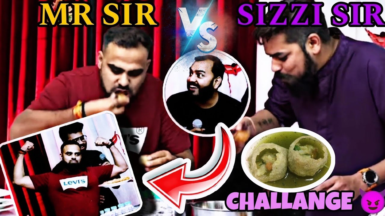 MR SIR VS PANKAJ SIR!! THE EL CLASICO OF PANIPURI 😱 #mrsir #pankajsir # ...