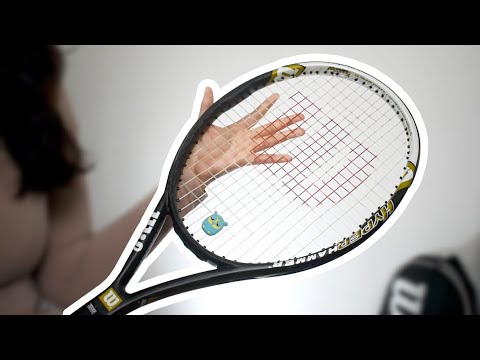 Wilson Hyper Hammer 5.3 Oversized/Extended Tennis Racquet Set - YouTube
