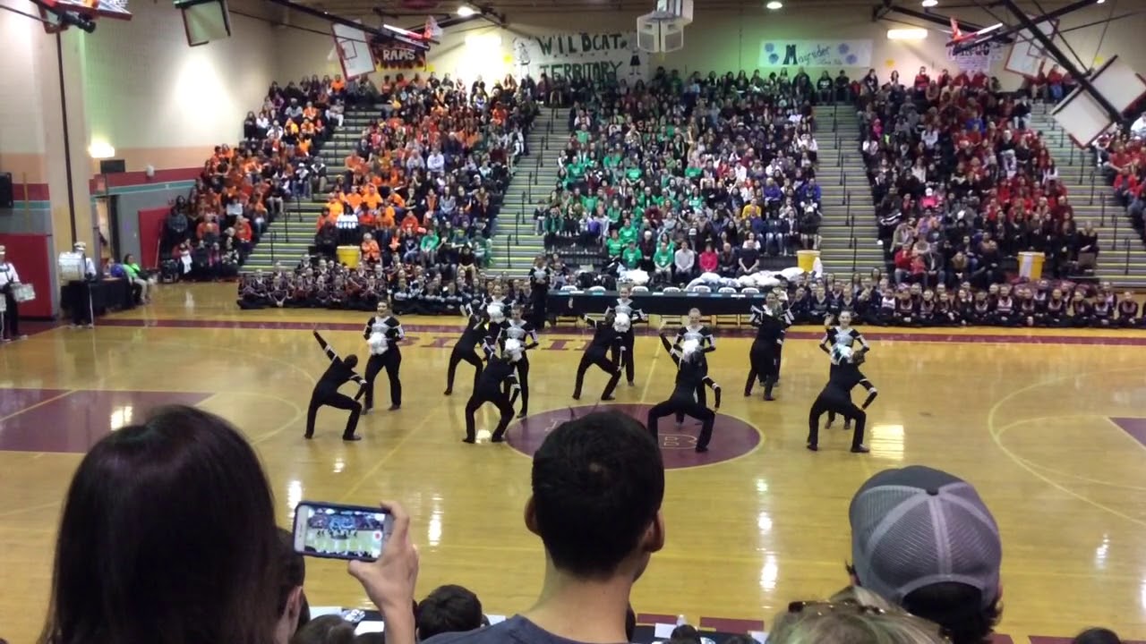 Poolesville HS Pompon Champions 2018 - YouTube