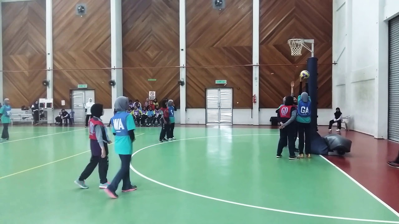 Netball MSSD JOHOR BAHRU S.K.TASEK UTARA - YouTube