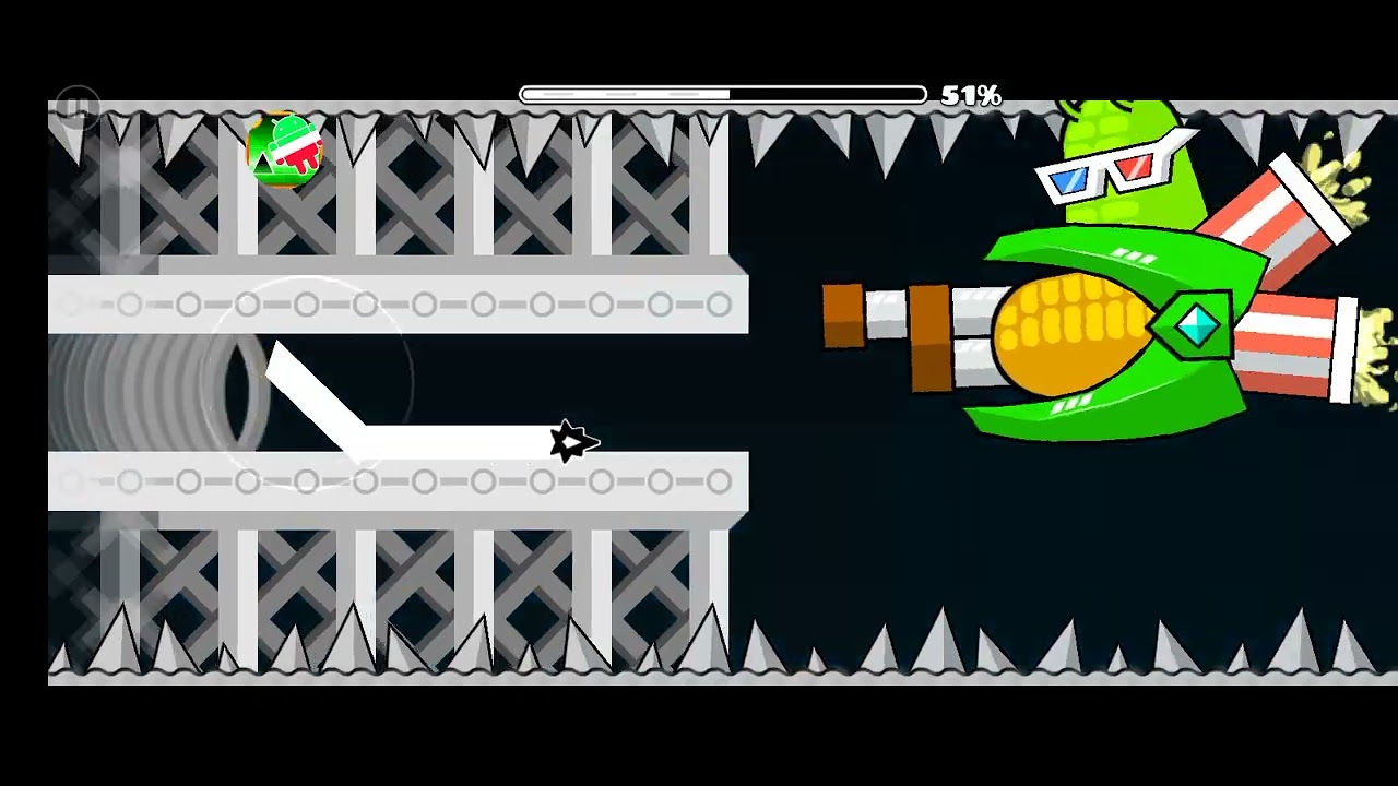 POP CORN BY BOOGLE 100%[GEOMETRY DASH] - YouTube
