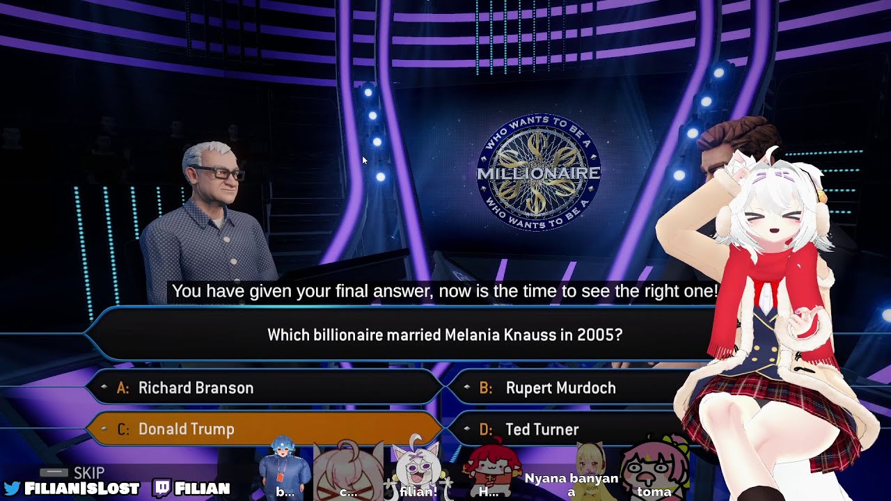 HOW MANY VTUBERS DOES IT TAKE TO BECOME A MILLIONAIRE？ [1/22/25] - YouTube