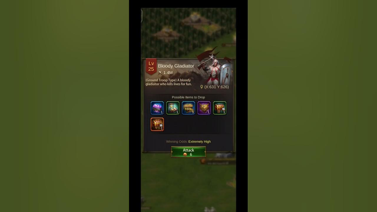 fight with level 35 evony king #evonykingofreturns #games #gaming city of throne . - YouTube