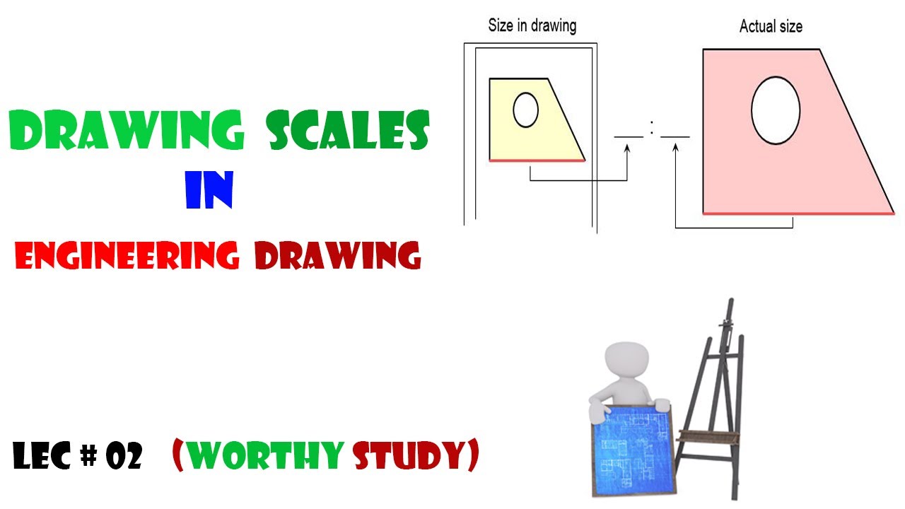 SCALING IN ENGINEERING DRAWING Worthy Study YouTube SCALING IN ENGINEERING DRAWING Worthy Study YouTube