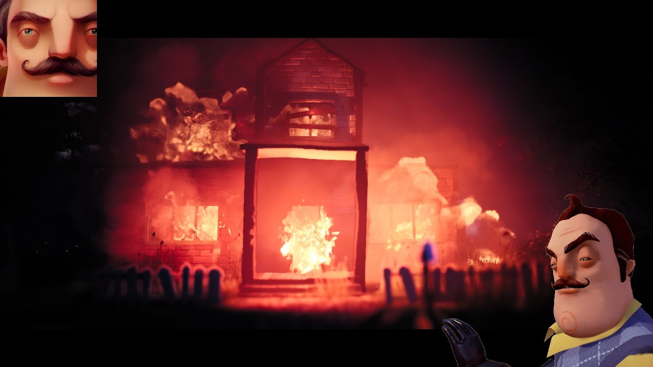СОСЕД ВАСЯ СЖЕГ МОЙ ДОМ HELLO NEIGHBOR MOD KIT Revenge - YouTube