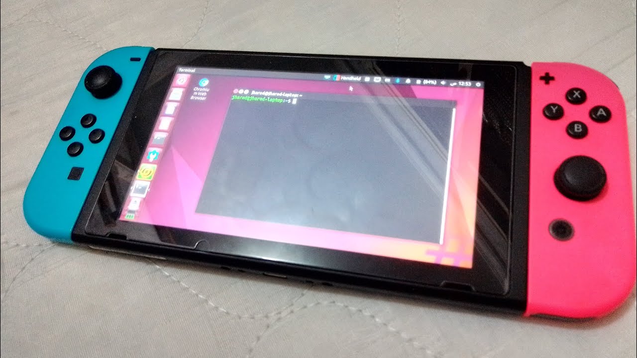Nintendo Switch installing L4t Linux - YouTube