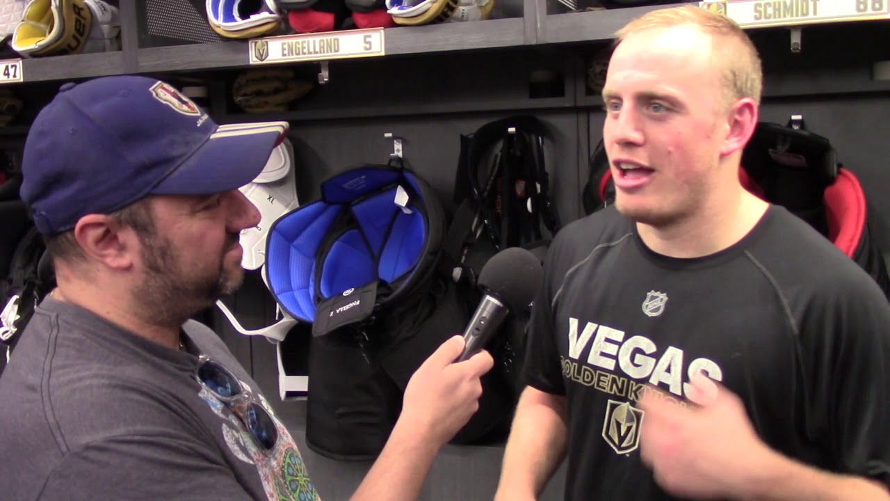 Golden Knights Nate Schmidt talks Jimmy Fallon and Wedding Crashers ...