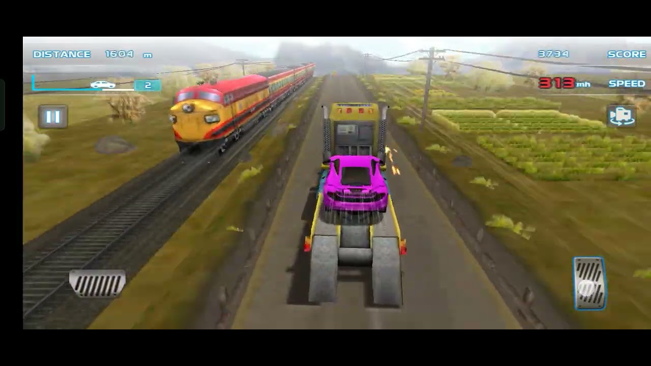 Turbo car racing game full video and faster speeds - YouTube
