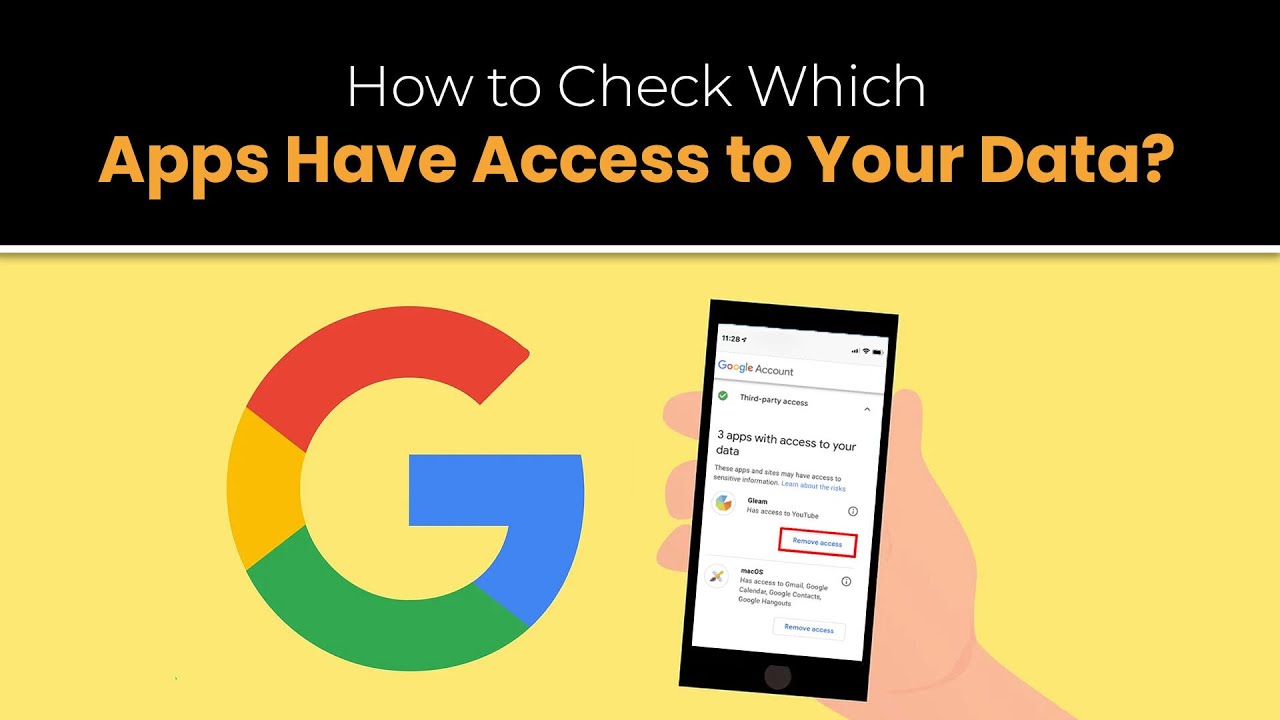 How to Check Which Apps Have Access to Your Data? - YouTube