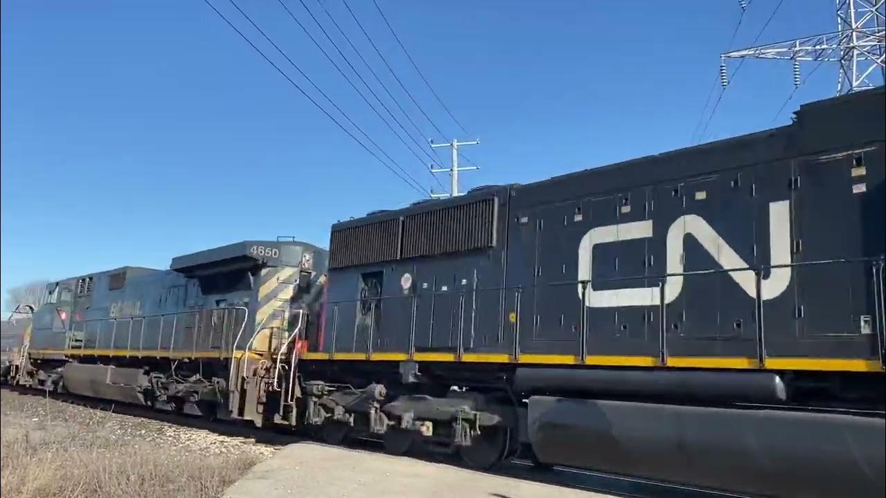 CN A435 - CN 5703 West at Powerline Rd (February 11 2023) - YouTube