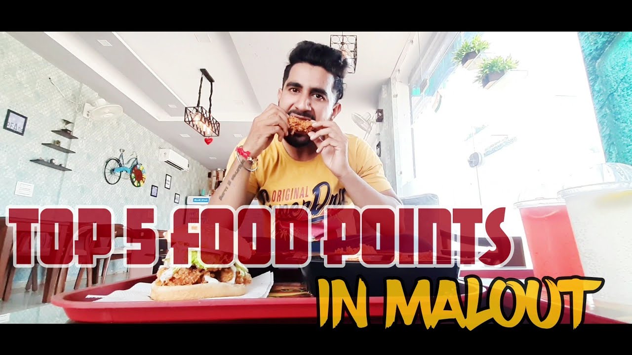 TOP 5 FOOD POINTS IN MALOUT - YouTube