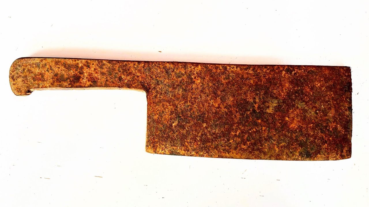 Old Rusty Cleaver Restoration Made Them Shiny - YouTube