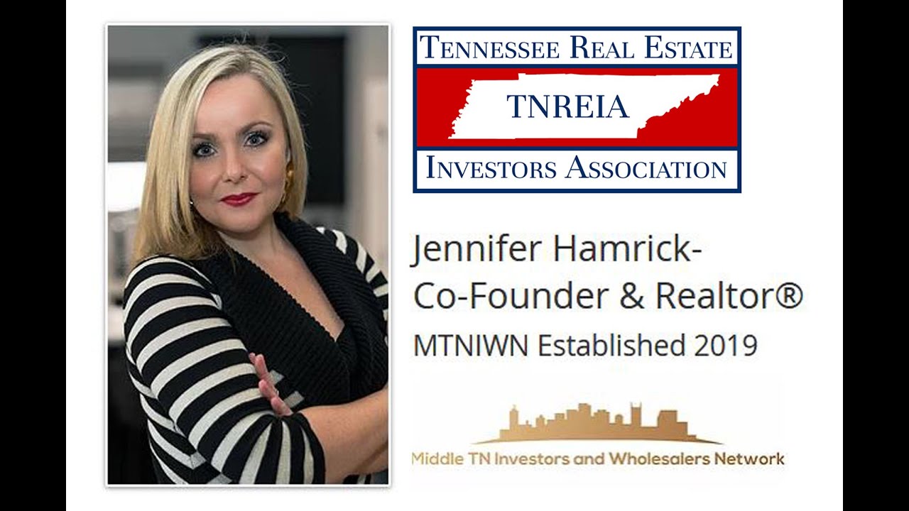 About Jennifer Hamrick Co-Owner and TNREIA Merger - YouTube