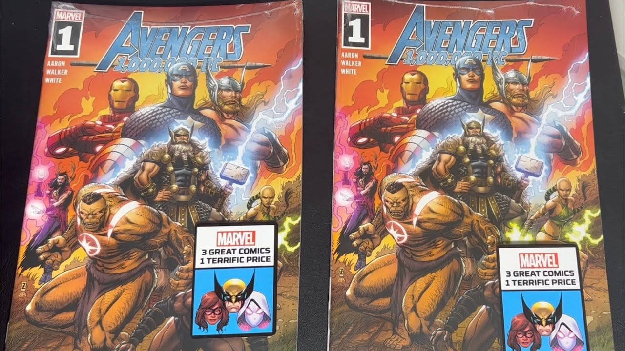 Walmart Marvel Comics Mystery Packs -Opening Spotlight -Are They All ...