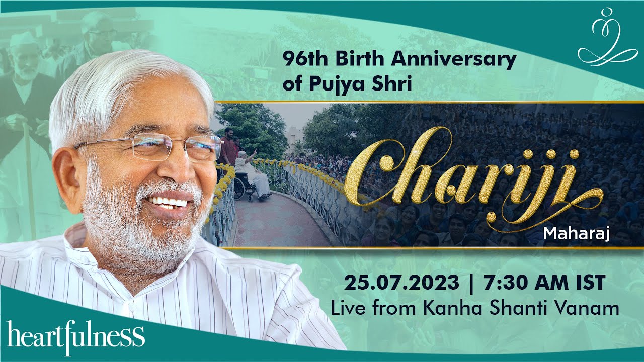 96th Birth Anniversary of Pujya Shri Chariji Maharaj | 25 July 2023 | 7 ...