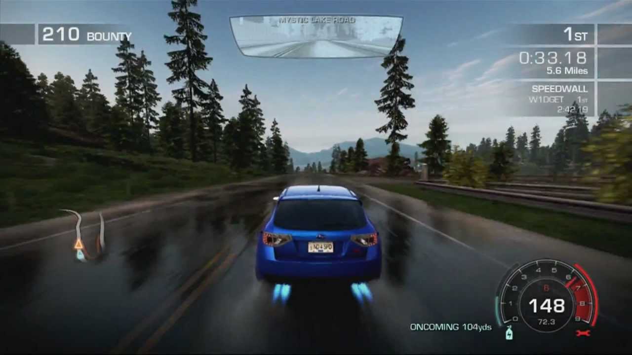 NFS Hot Pursuit - Big Timber Forest Title Fight - YouTube