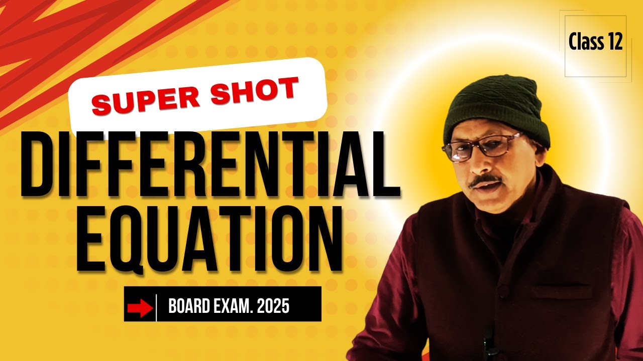 Differential Equations class 12 | Chapter 9 Differential Equations of ...
