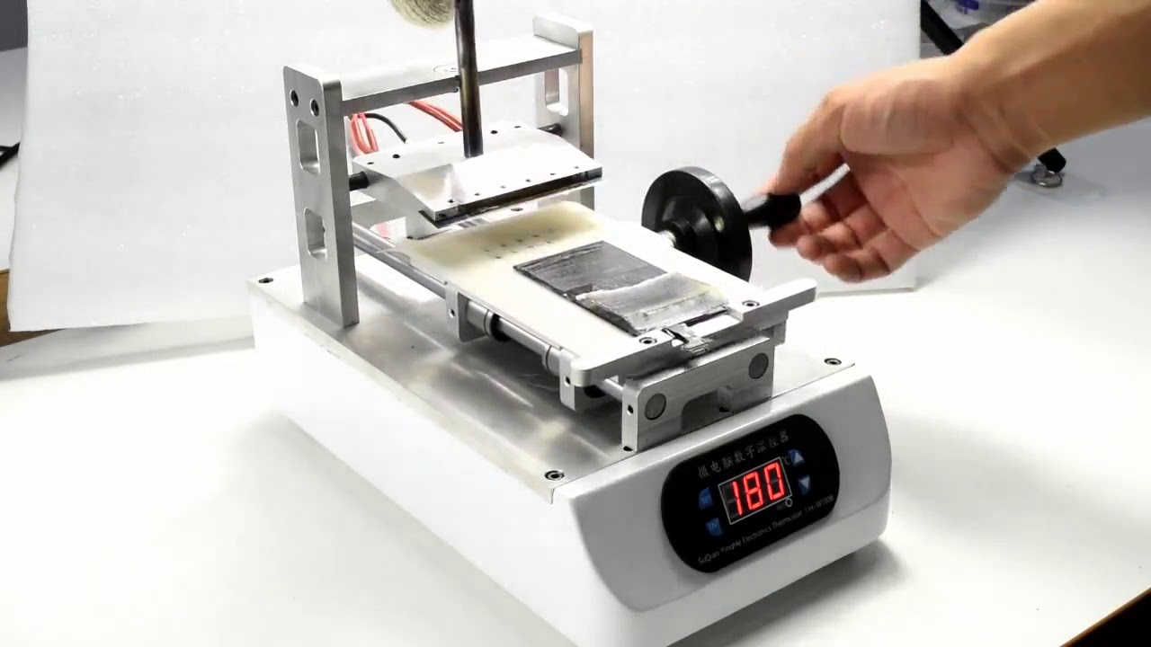7 inch 200W LCD OCA Glue Removing Machine Polarizer Remover for LCD ...