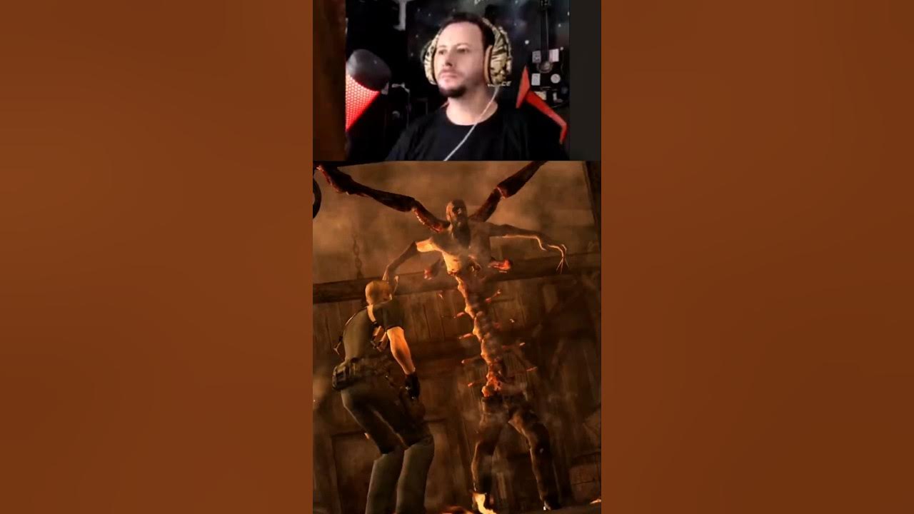 🦑 Leon vs U-3 – O Monstro Mais Horrendo de Resident Evil 4! 😱🔥 - YouTube