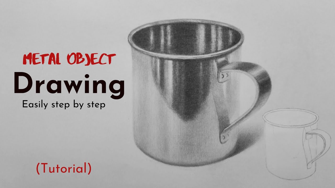 Still Life Realistic Pencil Drawing 😍 Easy Step by step tutorial for ...