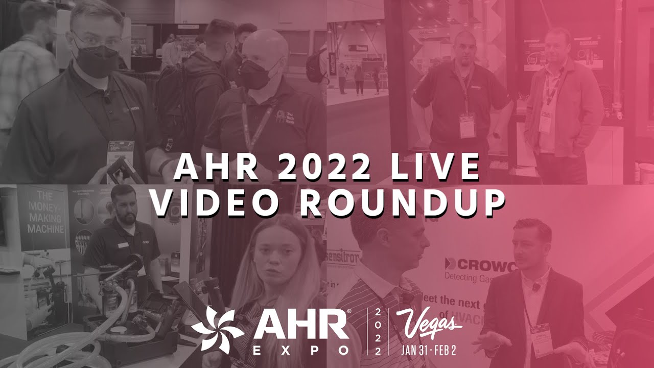 AHR 2022 LIVE Video Roundup - YouTube