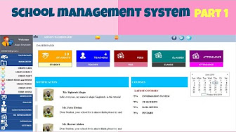 School Management System Tutorials c# - YouTube