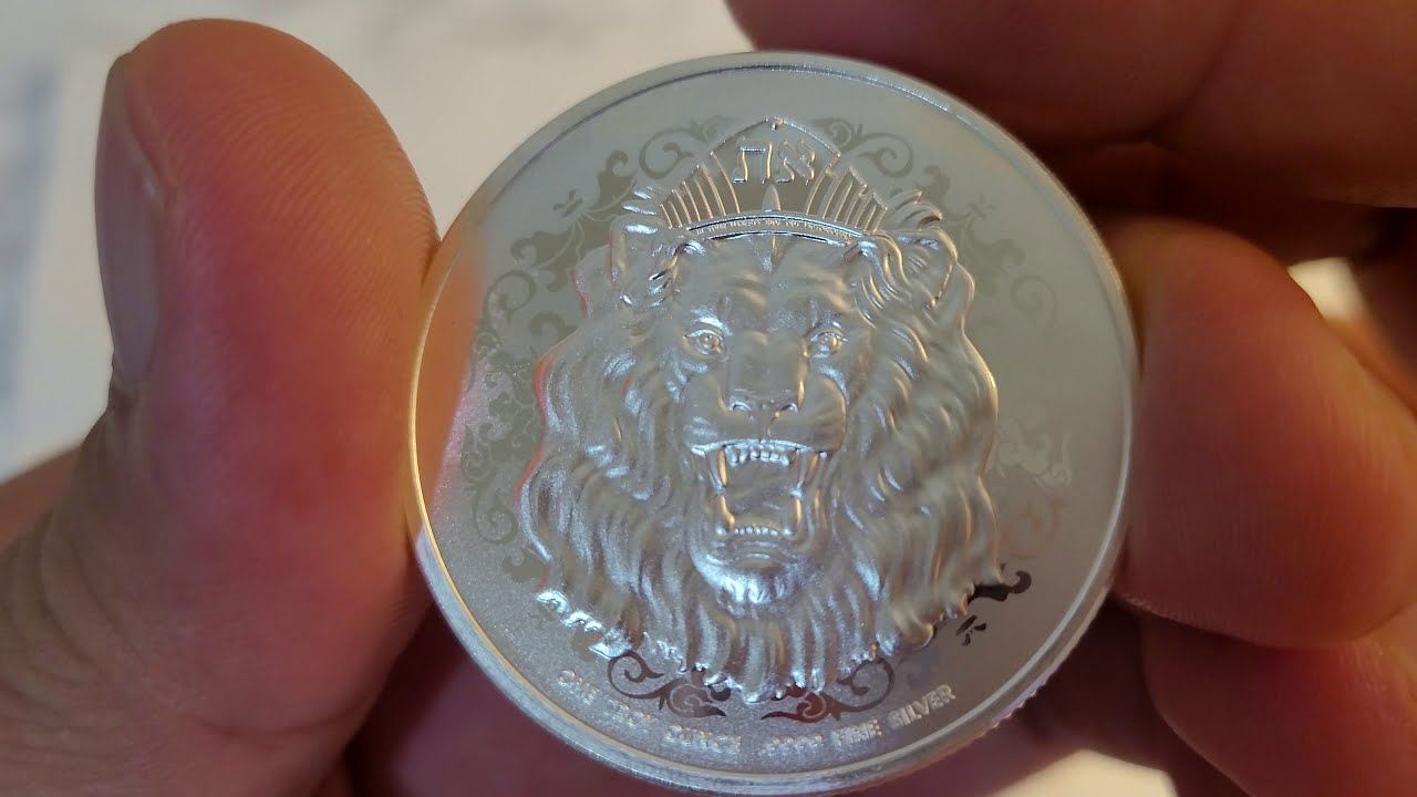 4K VIDEO: 2020 NIUE ROARING LION SILVER COIN - YouTube