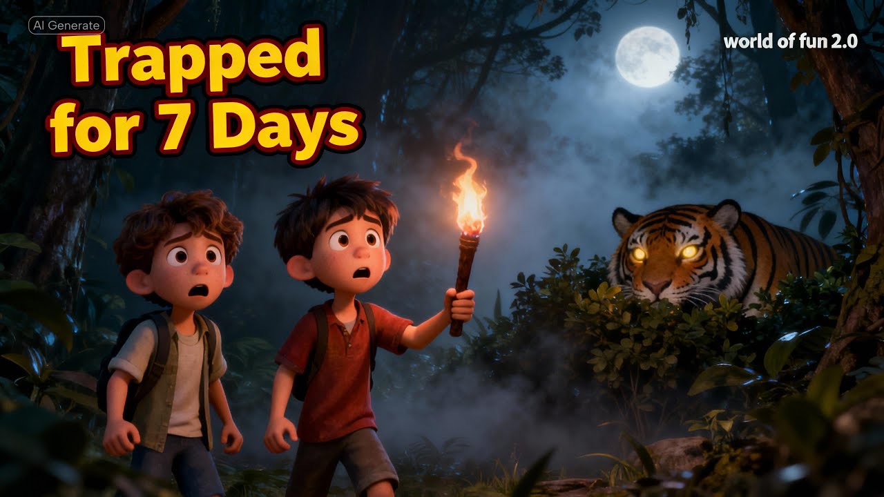 Trapped for 7 Days — Can They Escape the Jungle? - YouTube