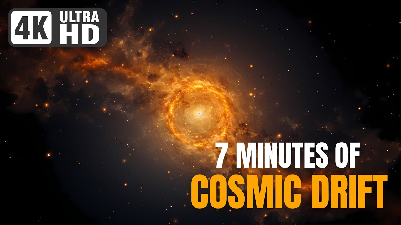 7 minutes of Calm Cosmic Drift - YouTube