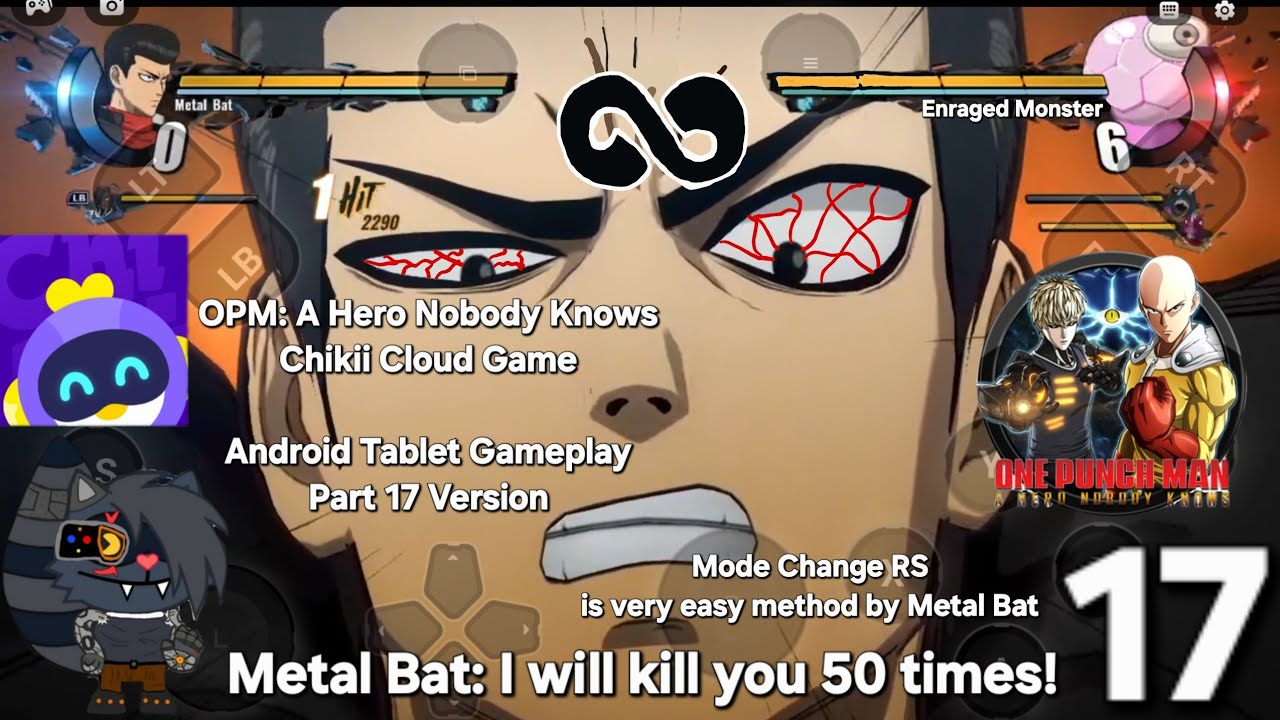 OPM: A Hero Nobody Know - Android Gameplay Chikii - P.17 - Metal Bat's ...
