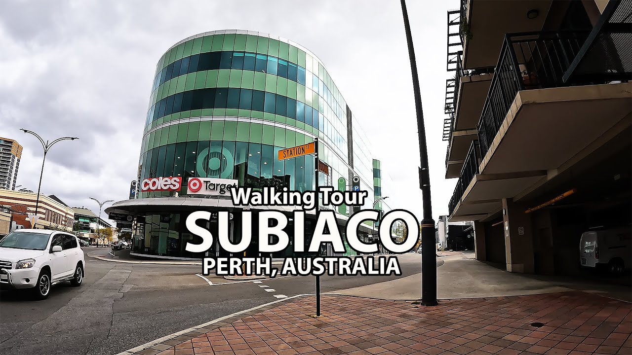 Walking Tour Suburb: SUBIACO in Perth, Australia (Through Hay Street in ...