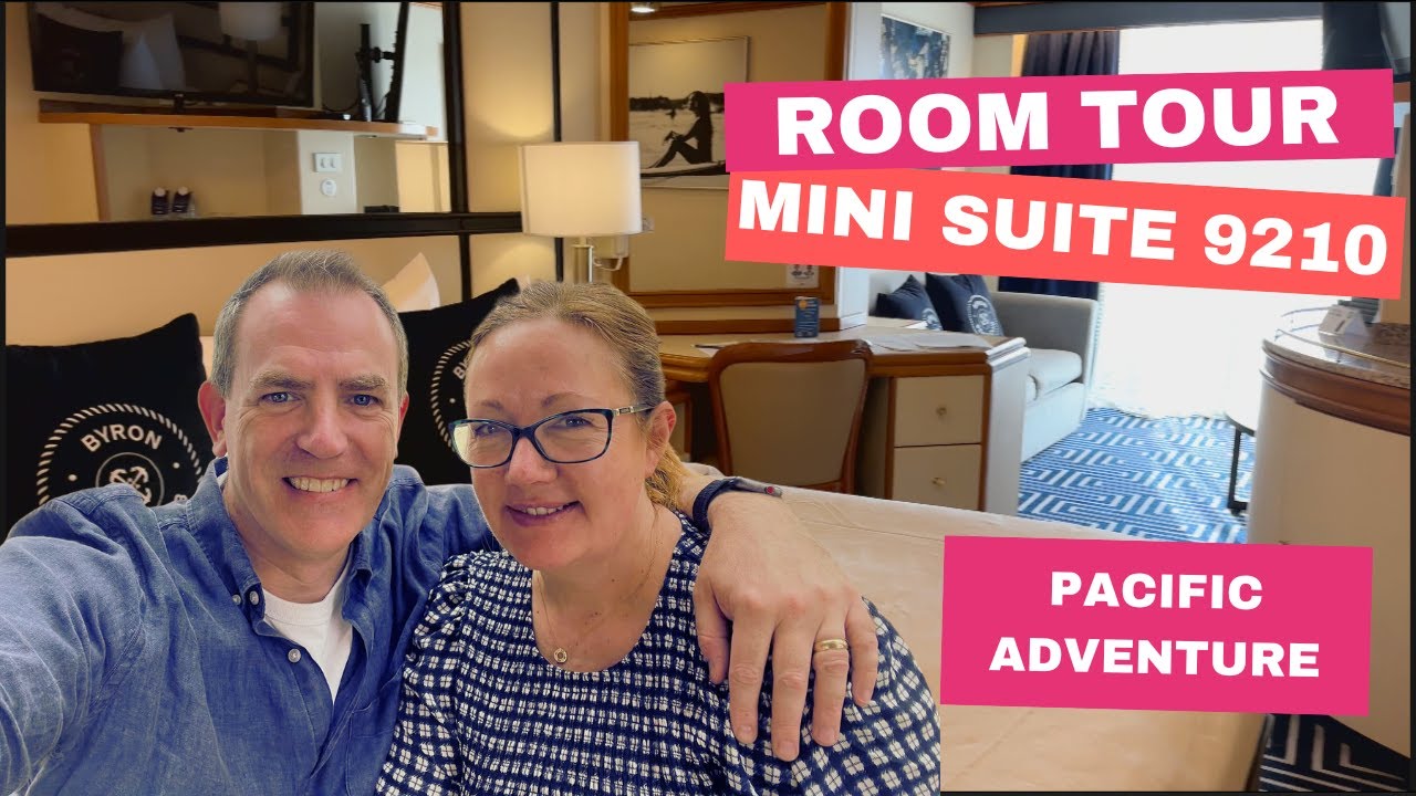P&O Pacific Adventure Cabin Tour Mini Suite 9210 - YouTube